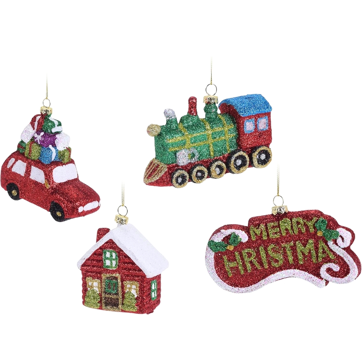 Meekes | Home & Deco kersthanger Merry Christmas 11 cm…