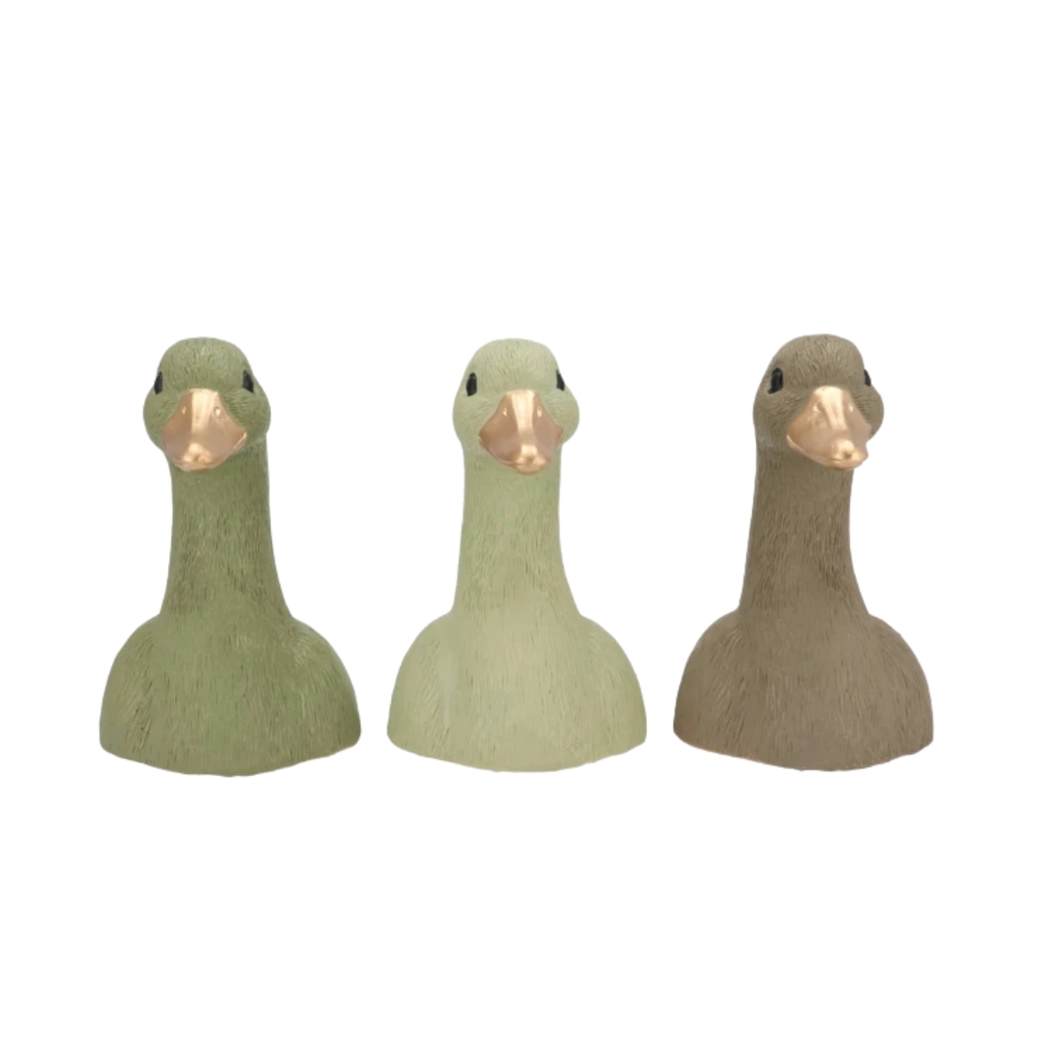 Meekes | Daan Kromhout Decor figure Duck Head green 14…