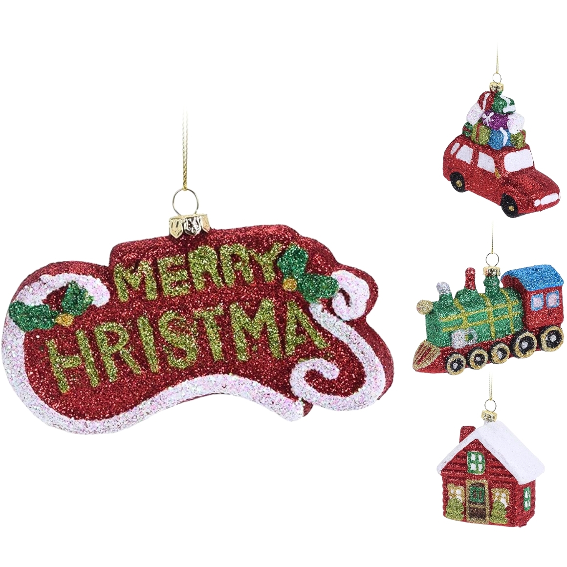 Meekes | Home & Deco kersthanger Merry Christmas 11 cm…