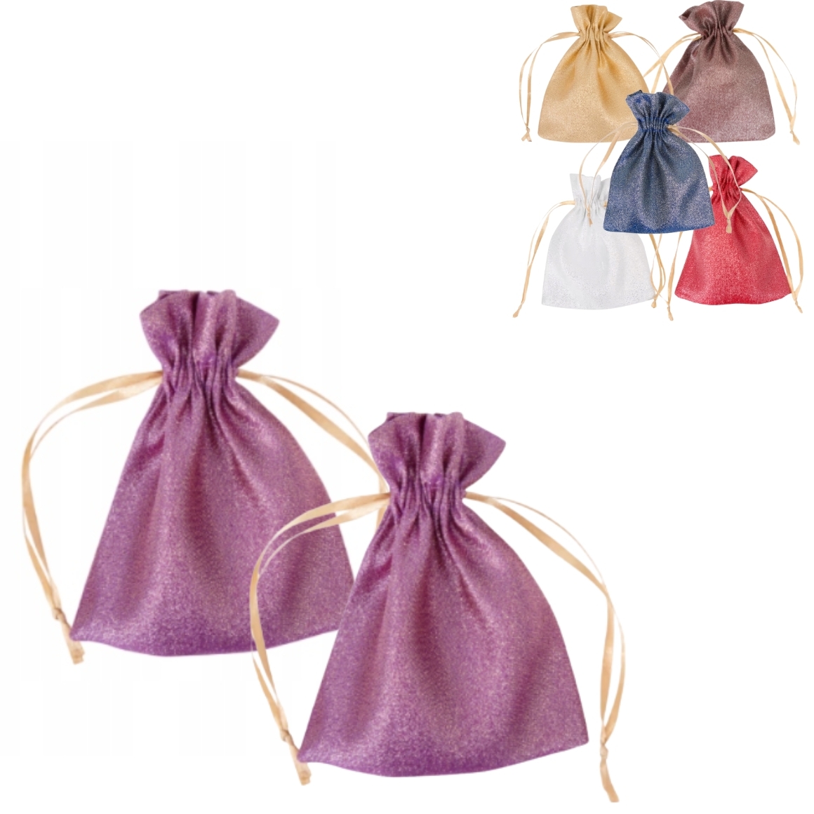 Meekes | Hobby Flora gift bags glitter 6 assorted set…