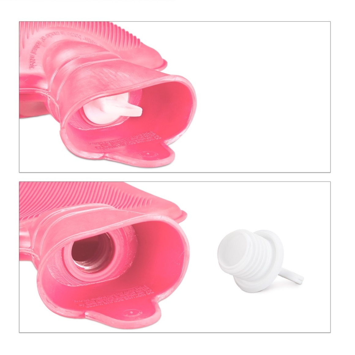 Meekes | Relaxdays hot water pitcher pink 1 L