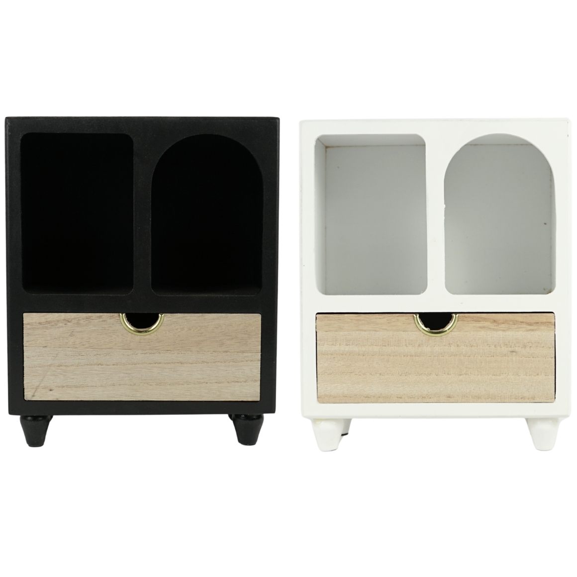 Meekes | Home Accents kast met lade 30 cm 3 assorti